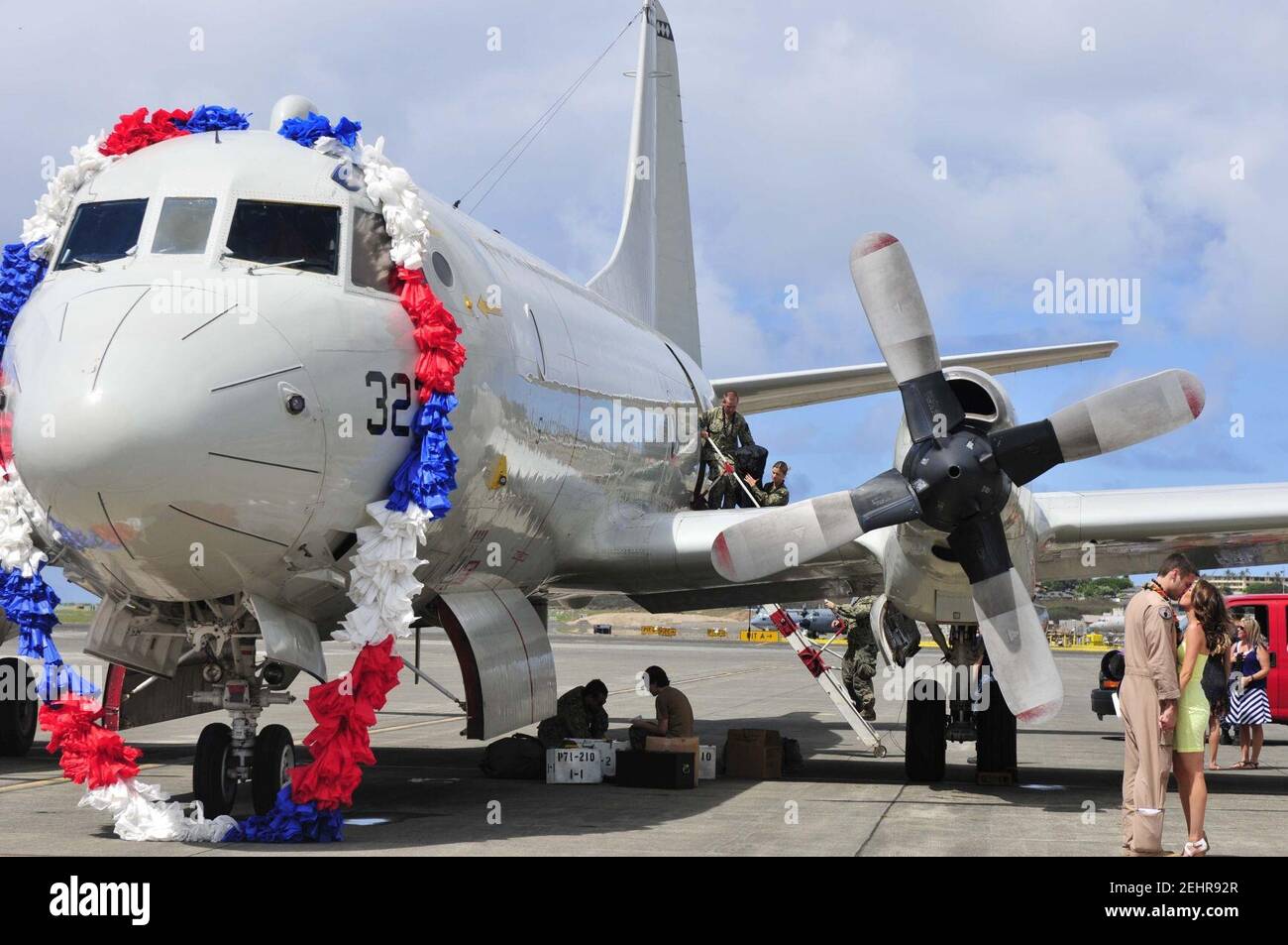 Patrol Squadron (VP) 9 homecoming 140628 Stock Photo - Alamy