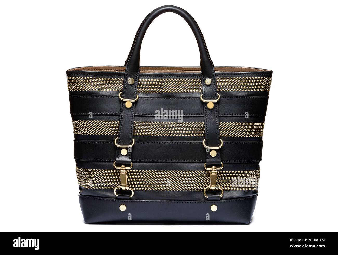 Fashionable hand bag for woman. Studio shot Stock Photo - Alamy