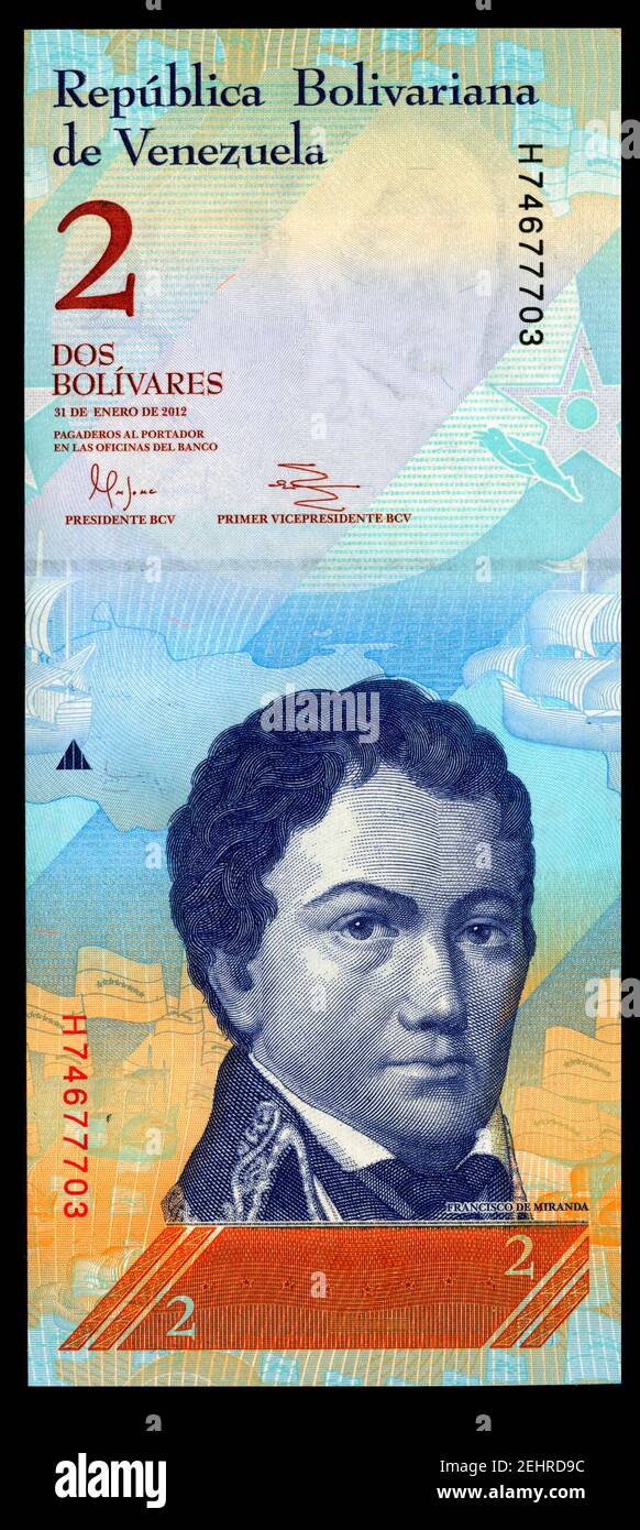 Venezuelan bolivar bills hi-res stock photography and images - Alamy