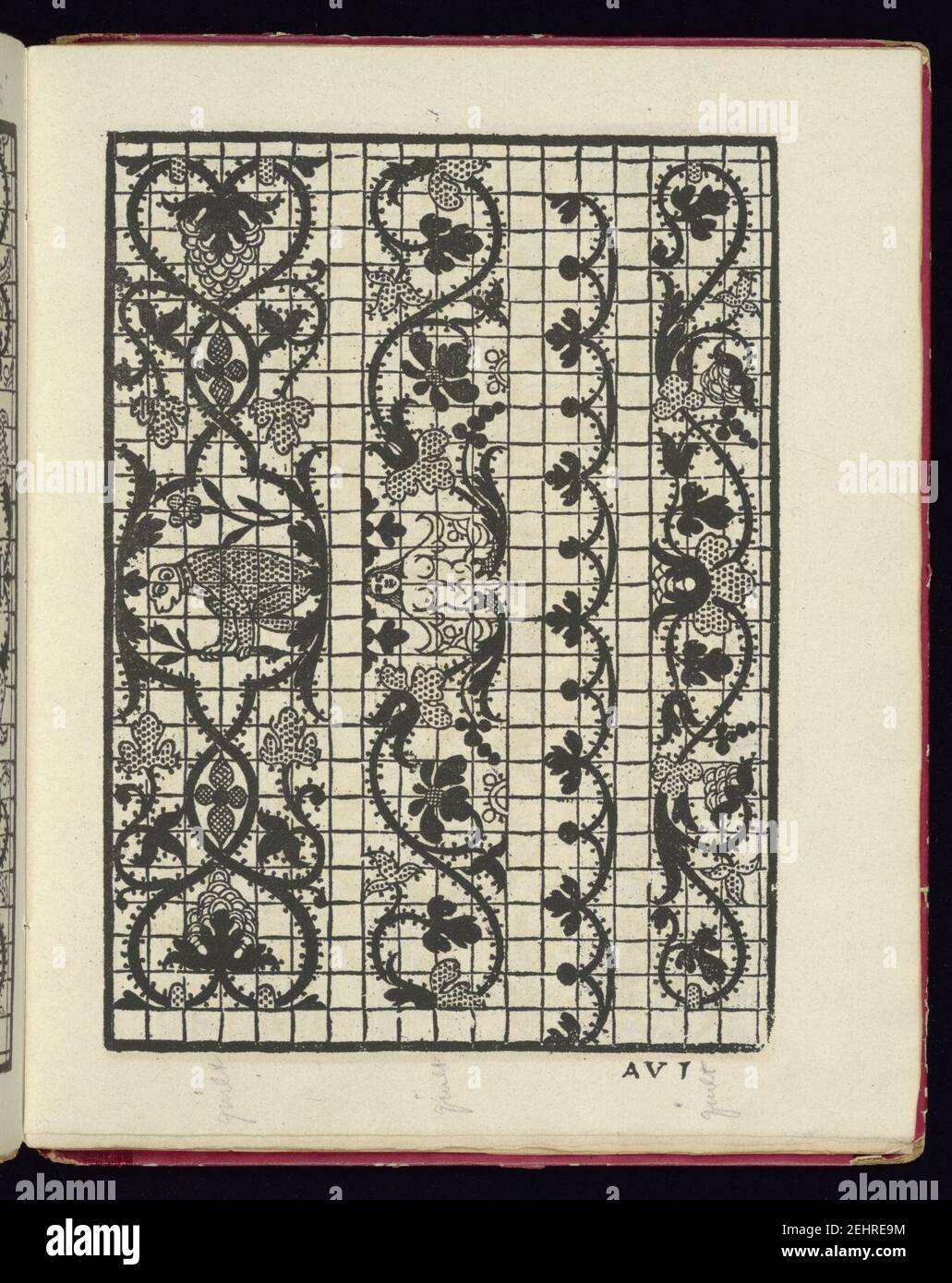 Pattern Book Facsimile, La gloria et l'honore de ponti tagliati, e ...