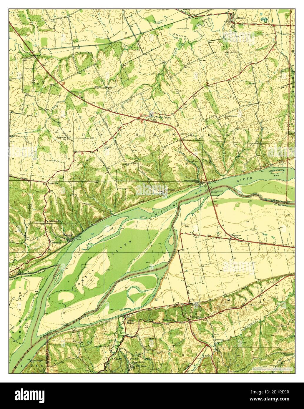 Map of weldon hi-res stock photography and images - Alamy