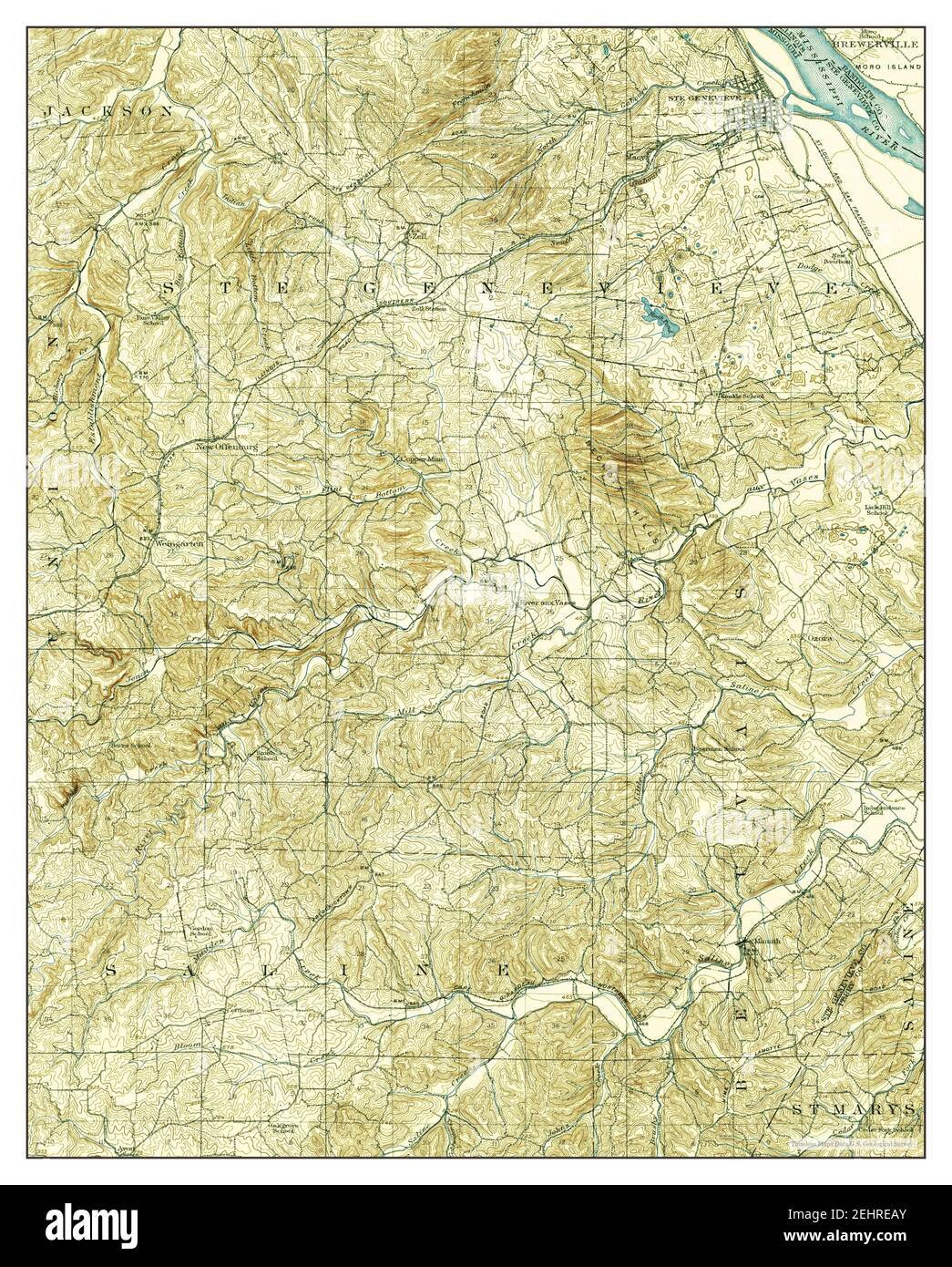 Weingarten, Missouri, map 1909, 1:62500, United States of America by ...
