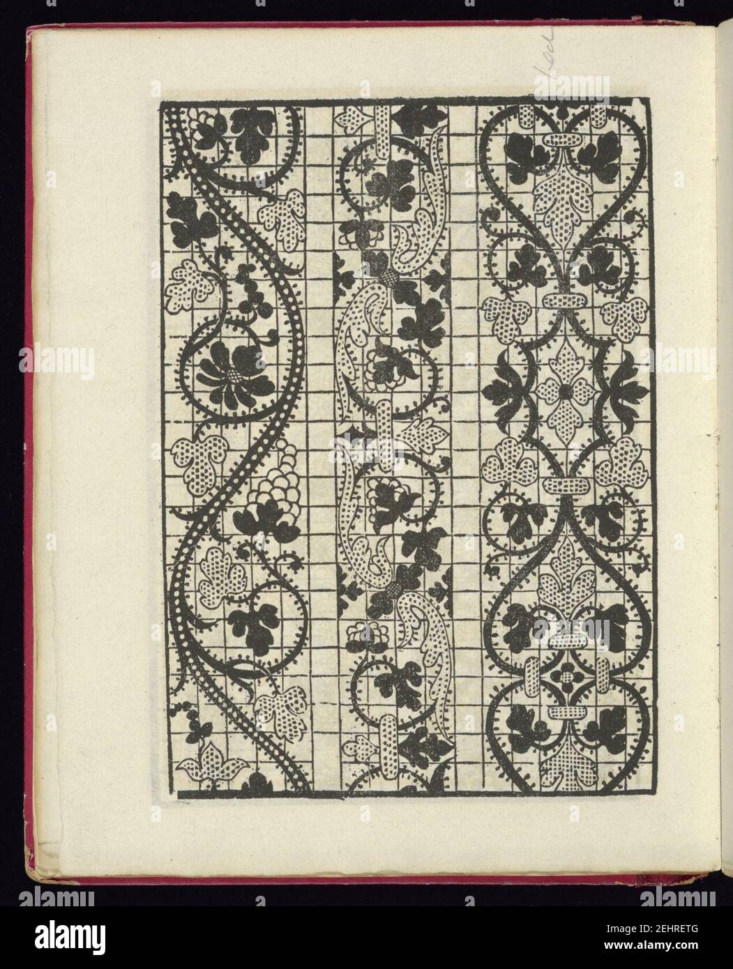 Pattern Book Facsimile, La gloria et l'honore de ponti tagliati, e ...