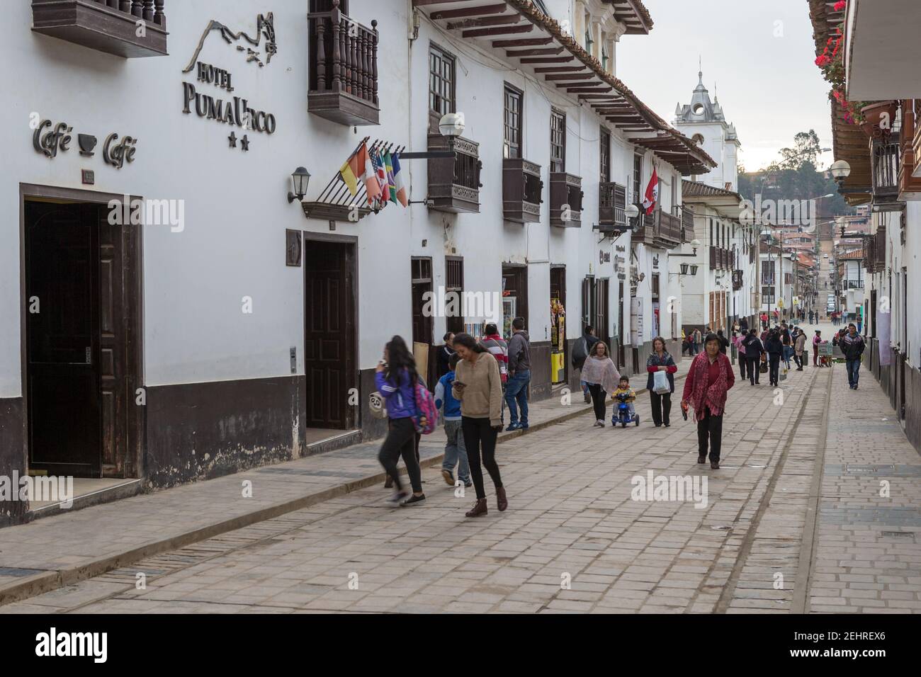 Chachapoyas, Andean City, Peru Stock Photo - Alamy