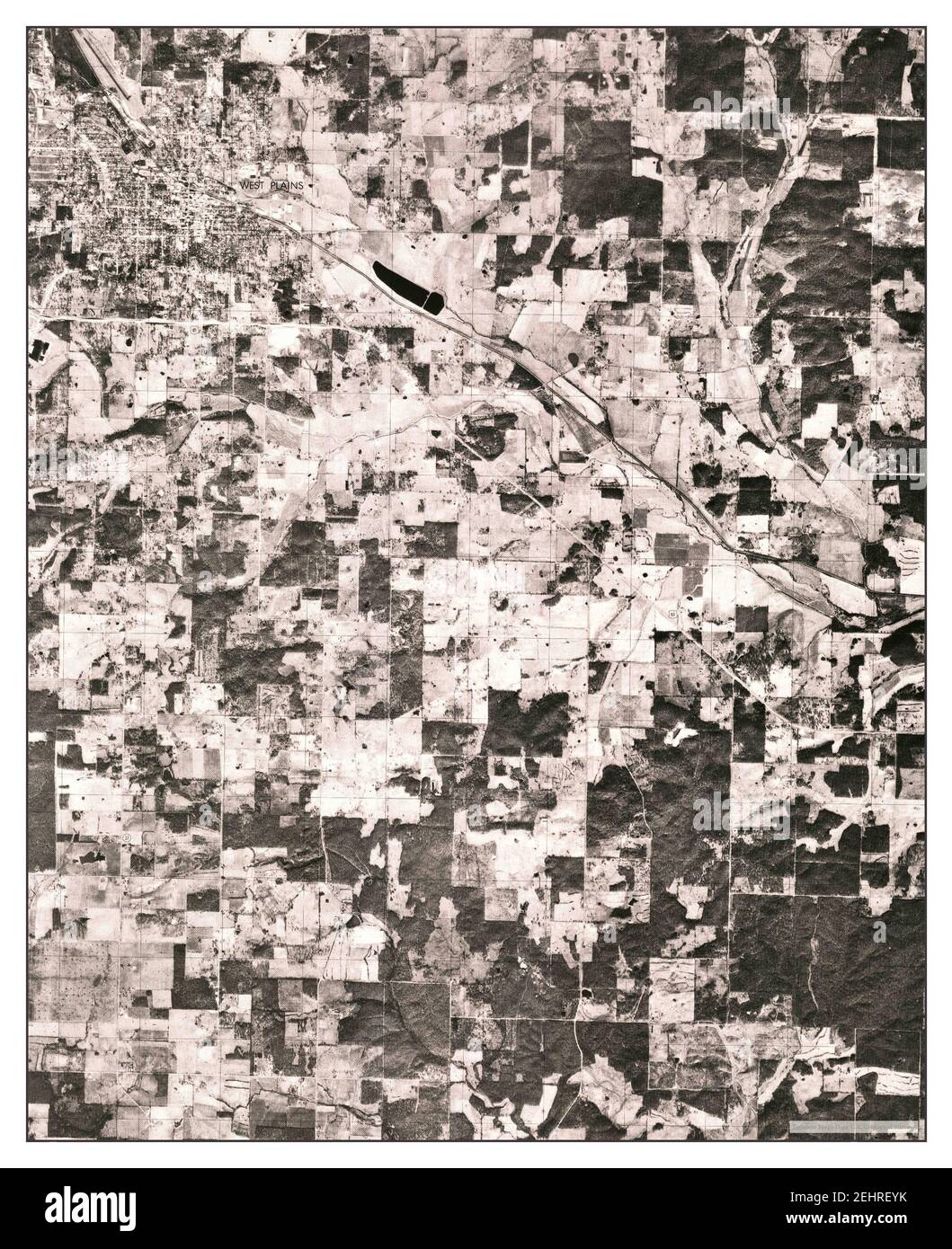 Map Of West Plains High Resolution Stock Photography and Images - Alamy