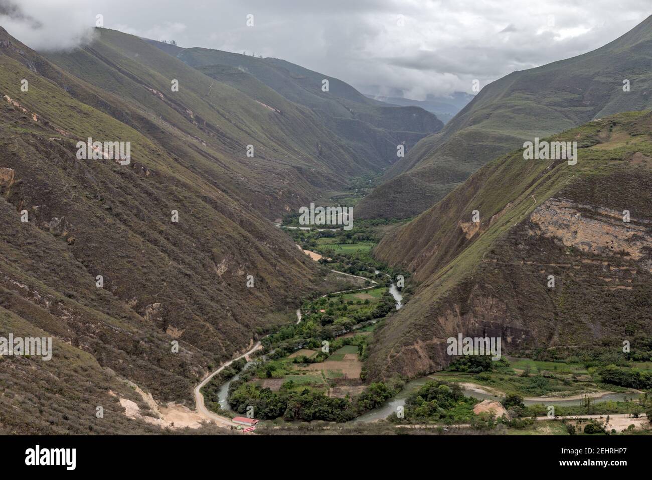 Views from Kuelap Citadel, Kuelap, Peru Stock Photo - Alamy