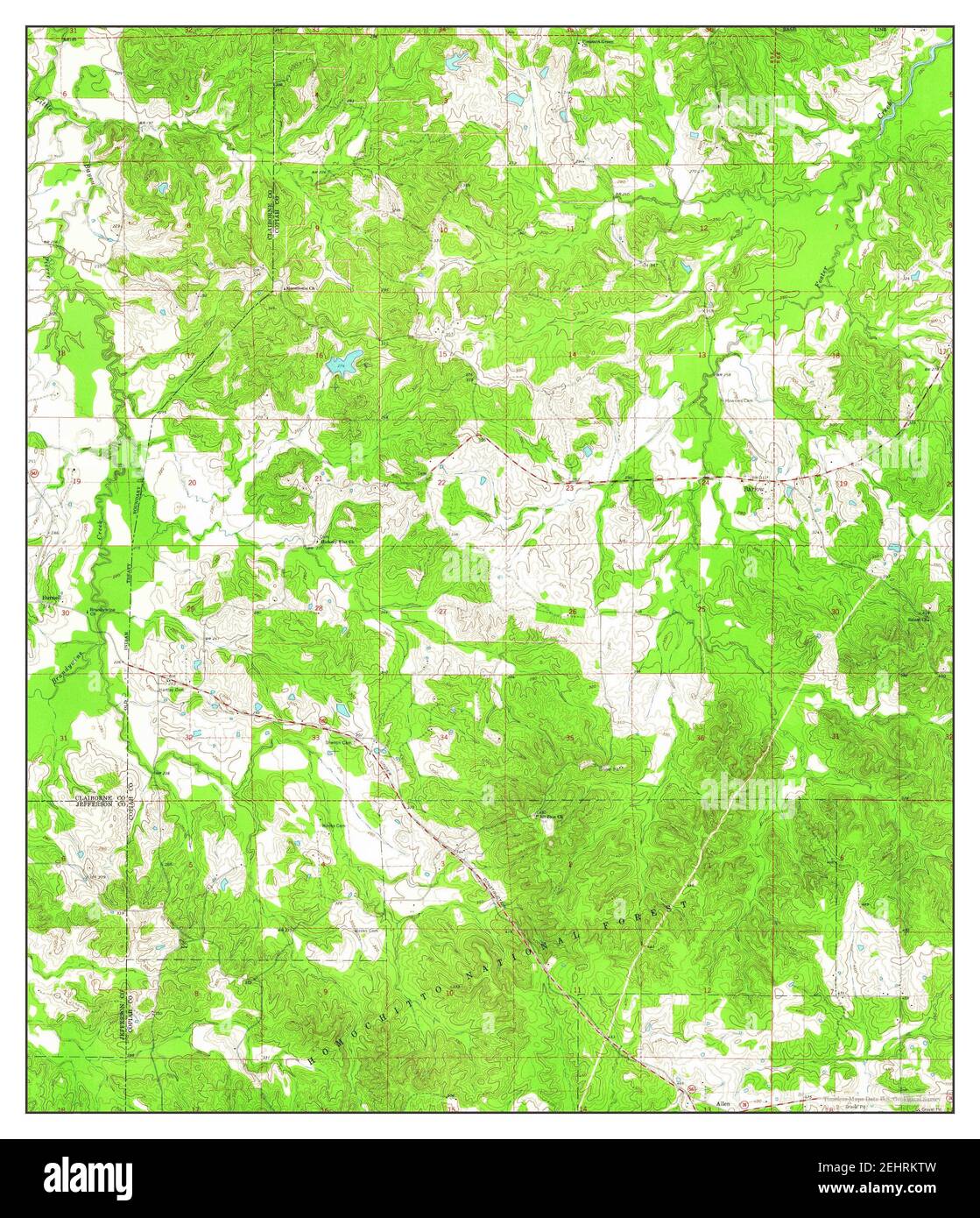 Barlow, Mississippi, map 1963, 1:24000, United States of America by ...