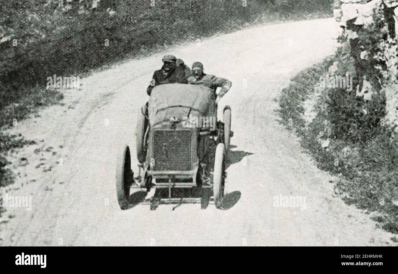 Paul Bablot, vainqueur au Mont Ventoux en 1908 Stock Photo - Alamy