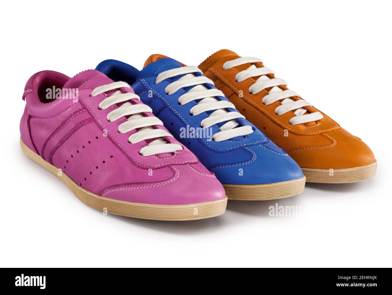 Three sneakers hi-res stock photography and images - Alamy