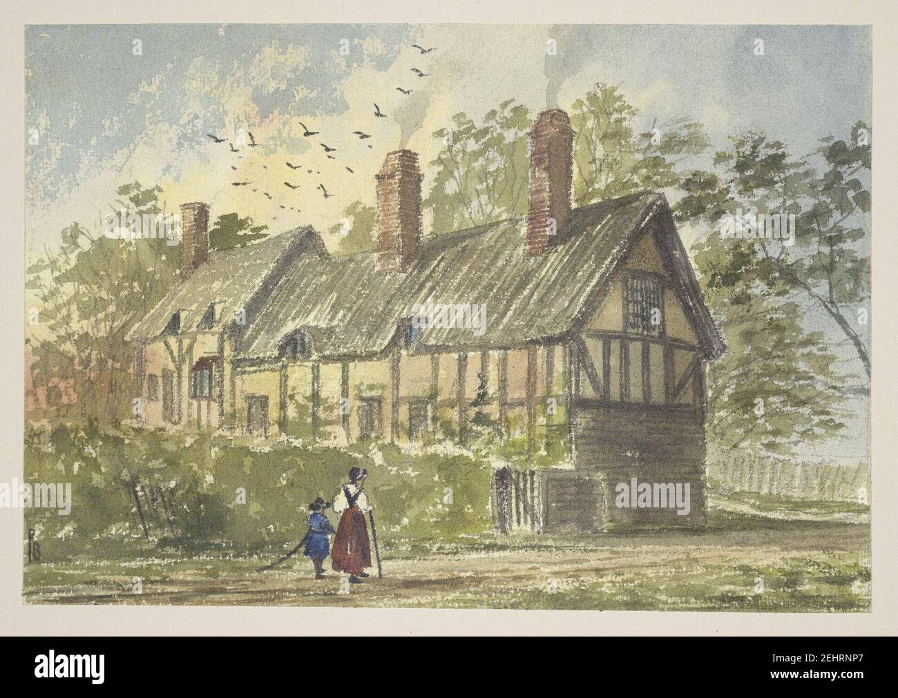 Paul Braddon - Haunts of Shakespeare, no. 5 Stock Photo - Alamy