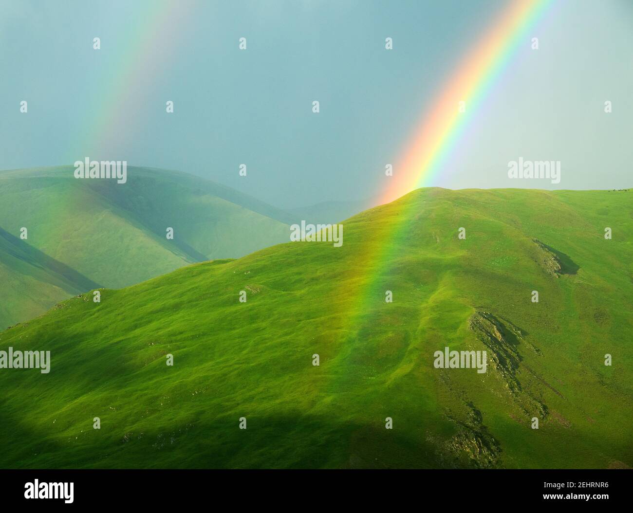 Second order rainbow hi-res stock photography and images - Alamy