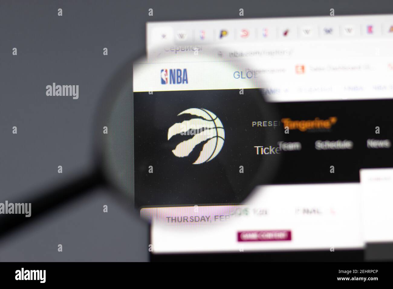 Toronto raptors basketball team 2021 hi-res stock photography and ...