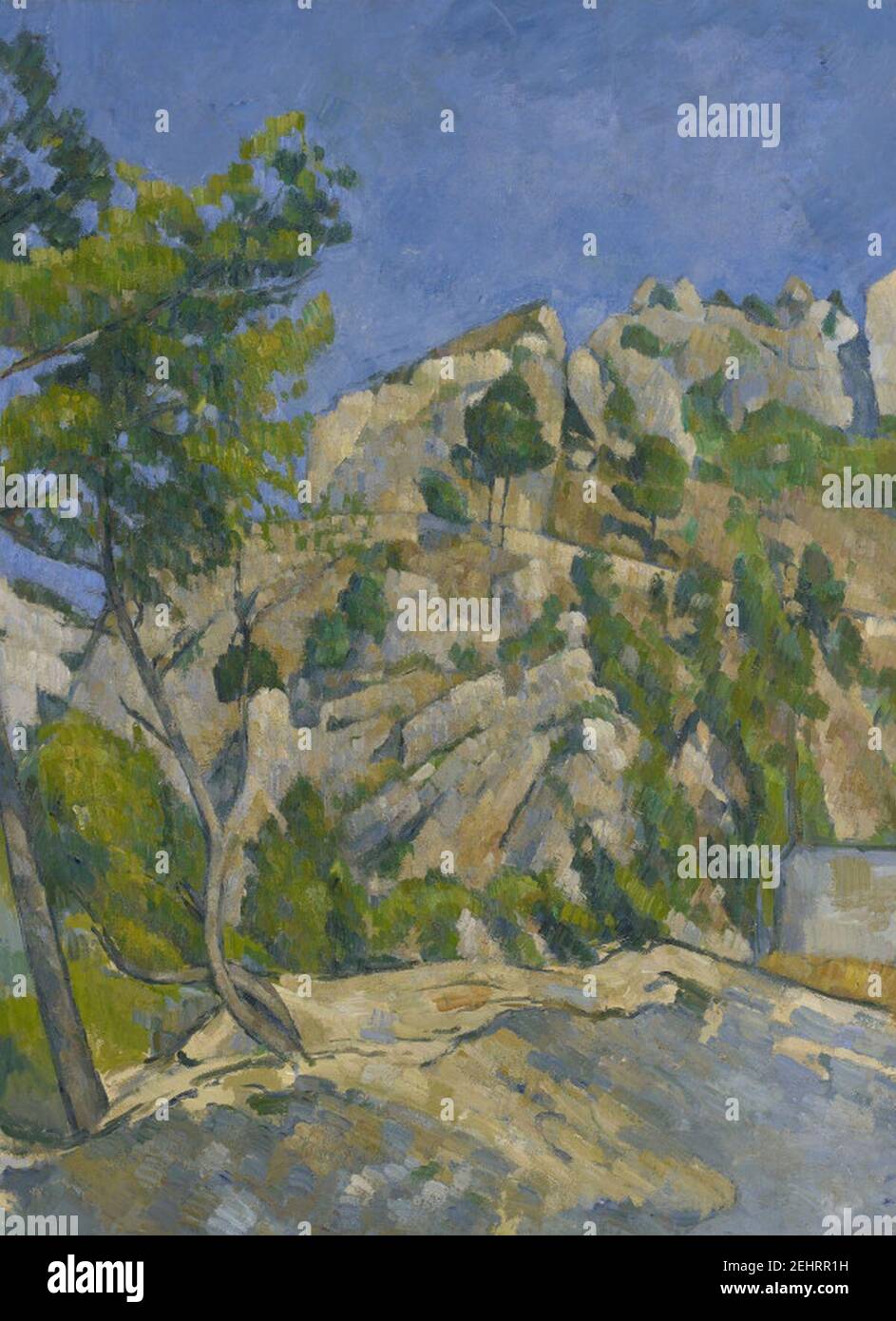 Paul Cézanne - Au Fond du Ravin Stock Photo - Alamy