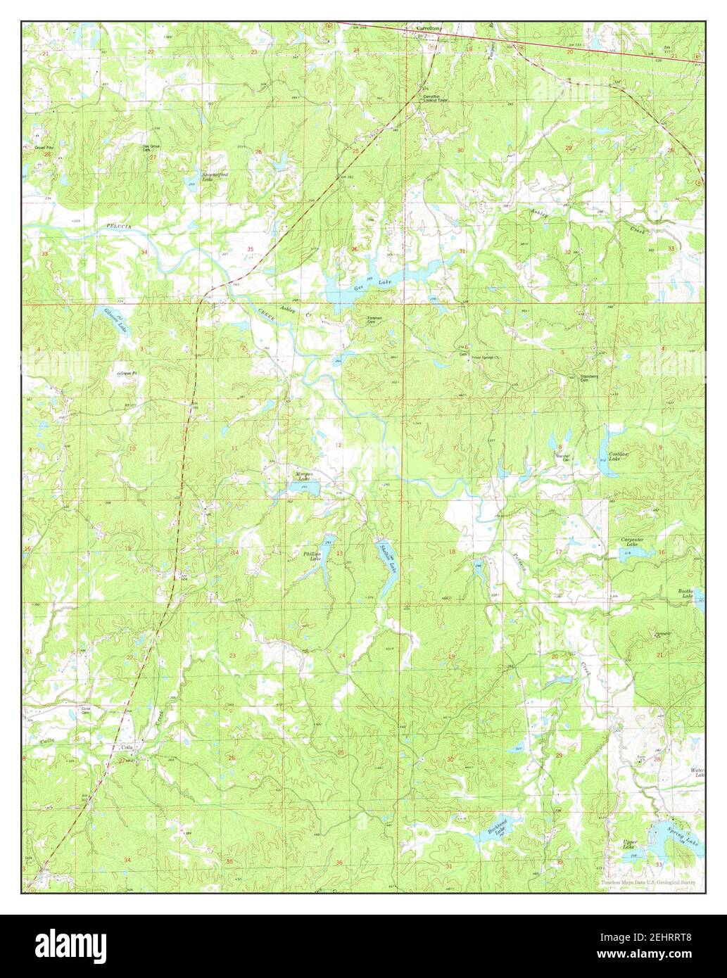 Coila, Mississippi, map 1975, 1:24000, United States of America by ...