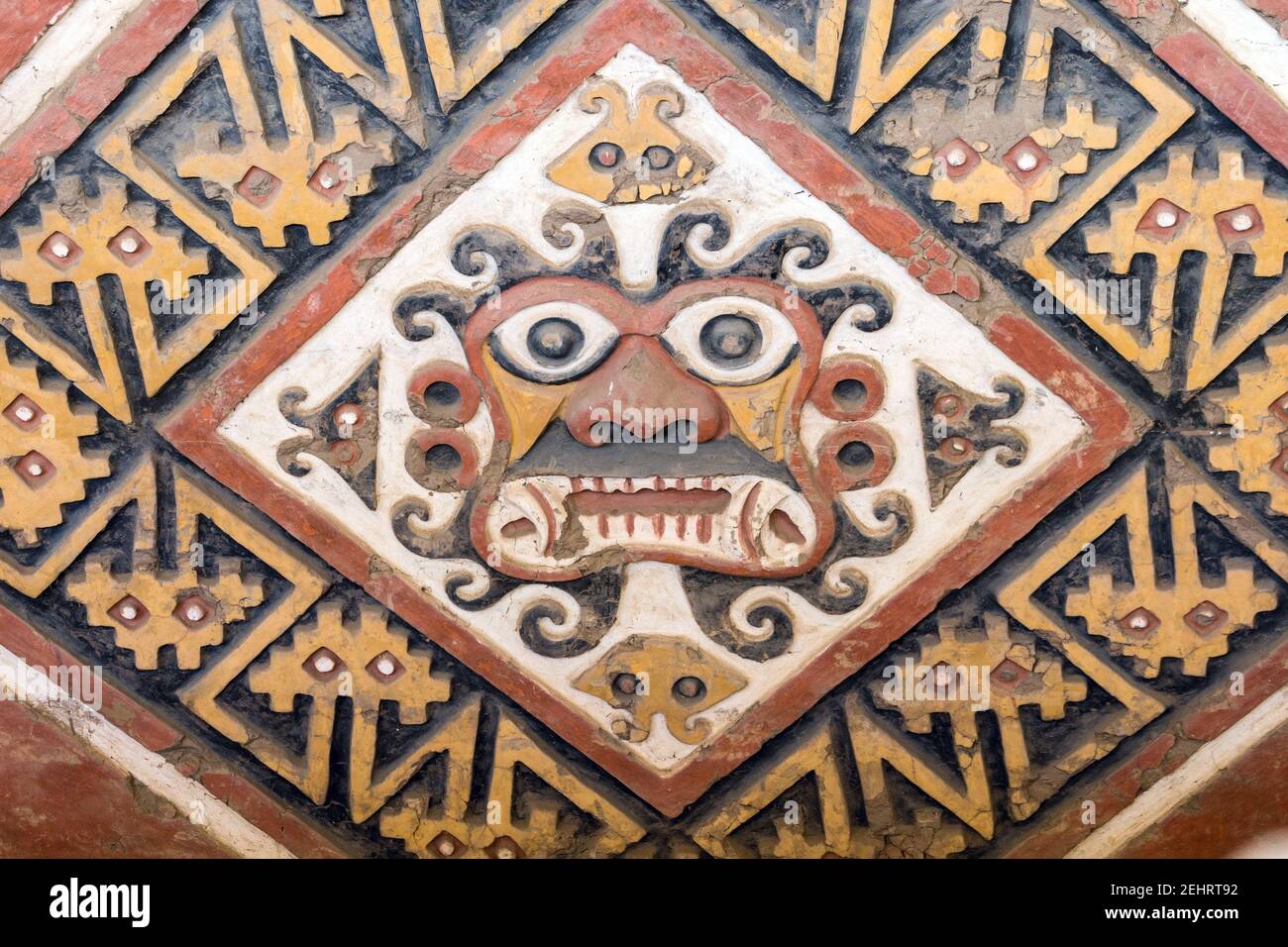 Mochica (Moche people) god "Ai apaec" or "Degollador" (Executioner ...