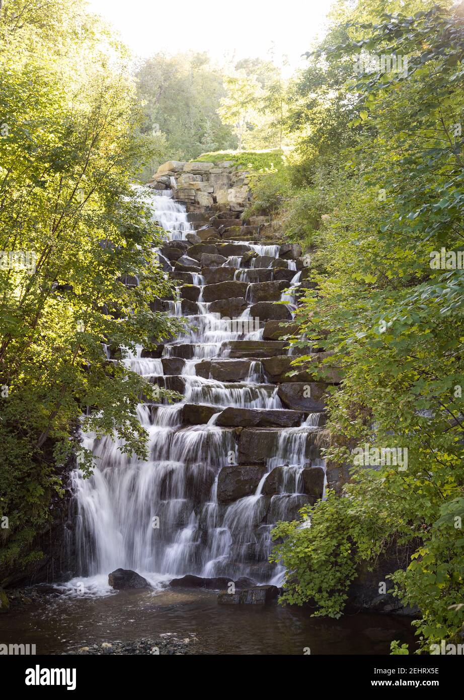 Man made waterfall hi-res stock photography and images - Alamy