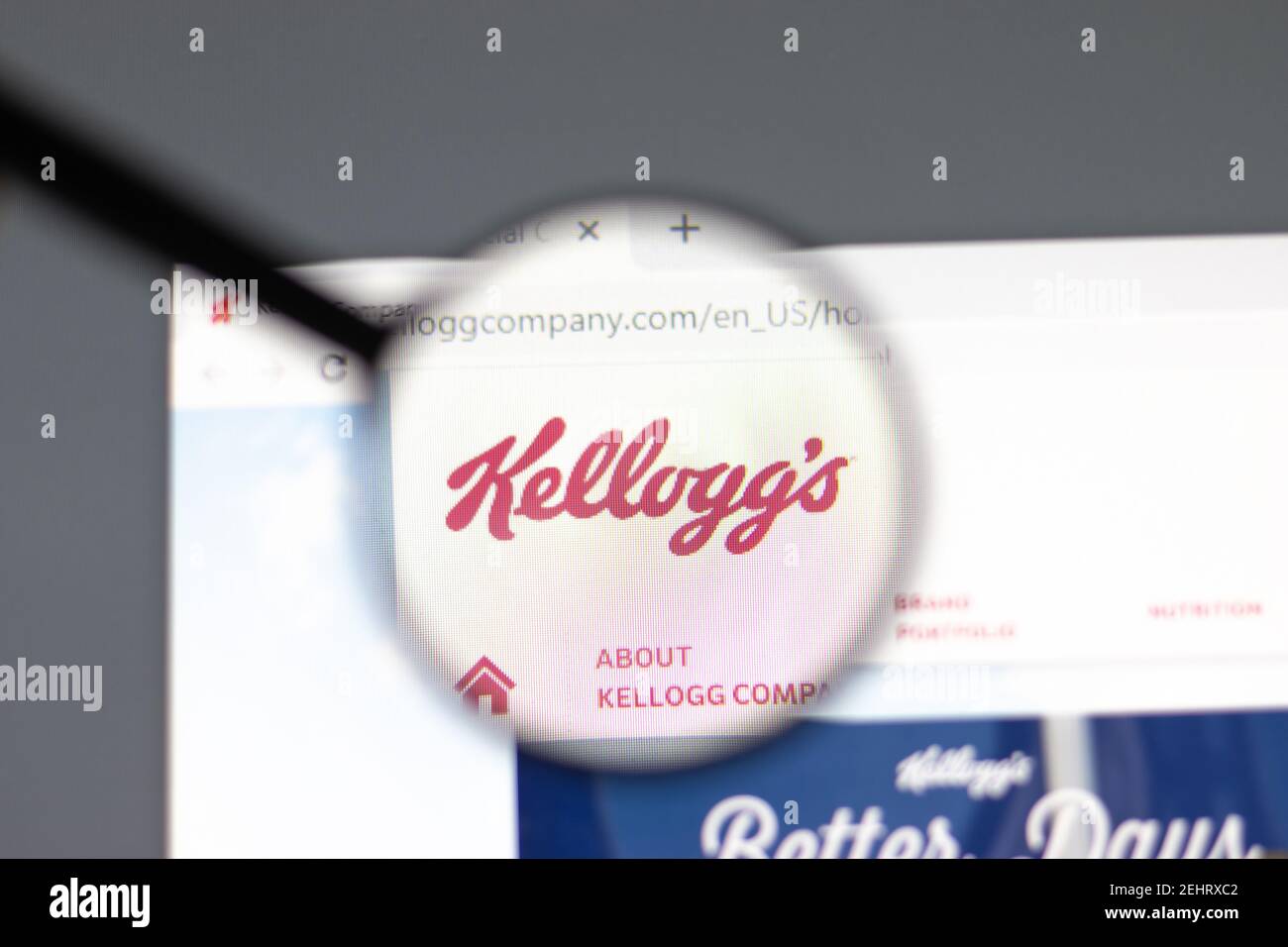 Kellogg logo hi-res stock photography and images - Alamy
