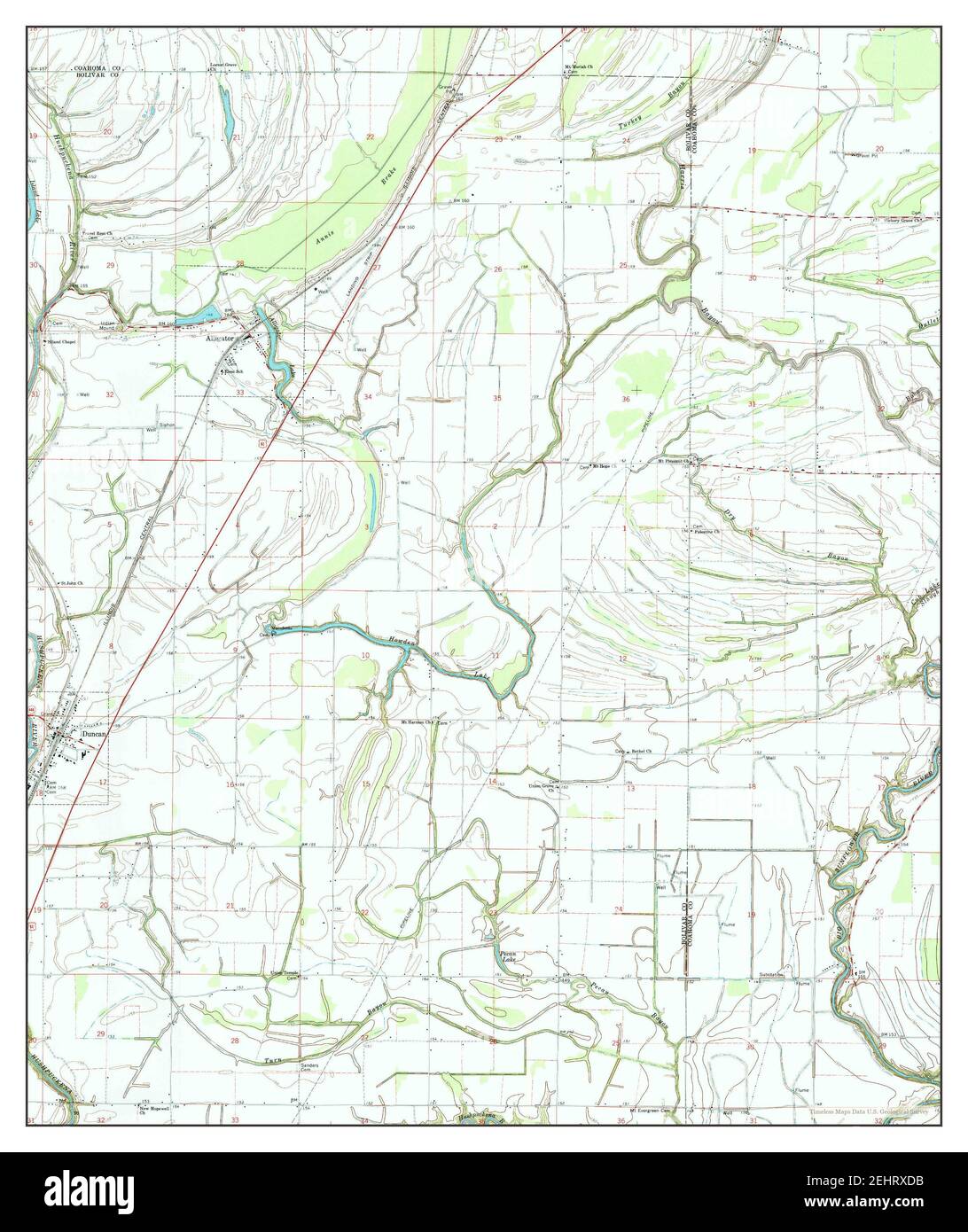 Map Of Duncan High Resolution Stock Photography and Images - Alamy