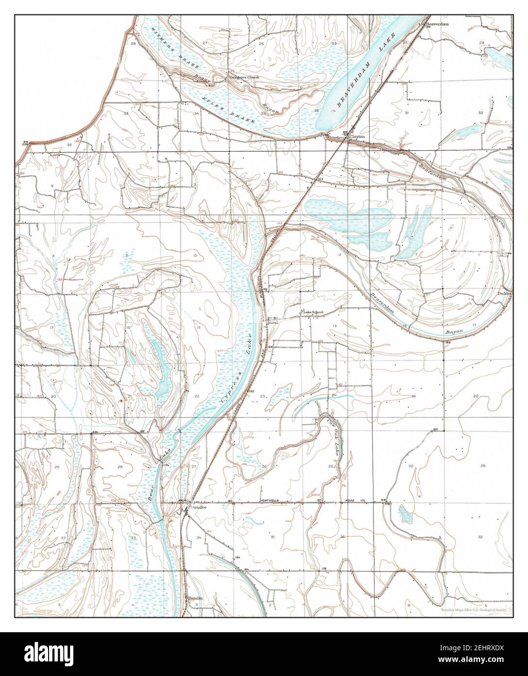 Dundee road map hi-res stock photography and images - Alamy