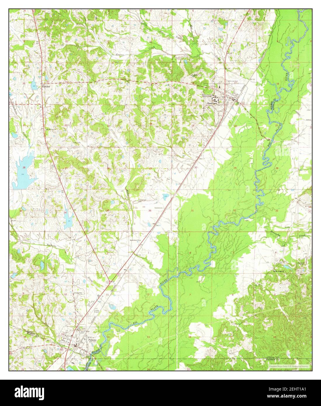 Map of goodman hi-res stock photography and images - Alamy
