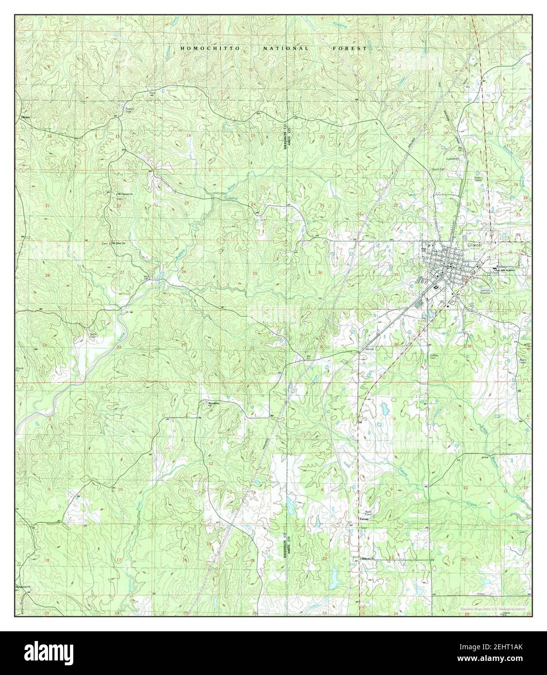 Map of gloster Cut Out Stock Images & Pictures - Alamy