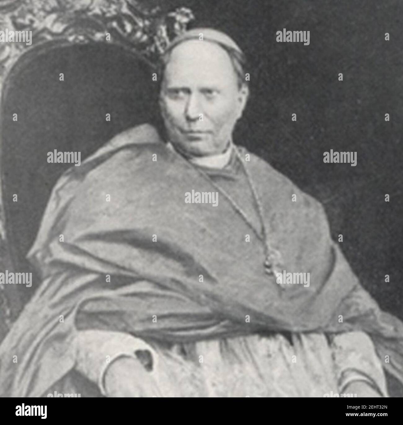 Paul Cullen archbishop of Dublin (cropped Stock Photo - Alamy