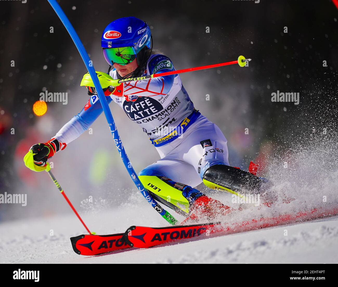 Mikaela shiffrin skiing hi-res stock photography and images - Alamy