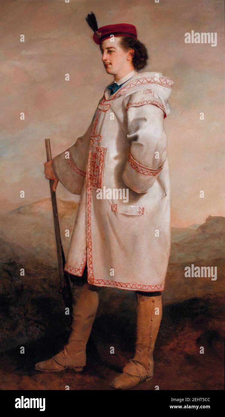 Paul Demidoff, Prince of San Donato, by Gustave Ricard Stock Photo - Alamy