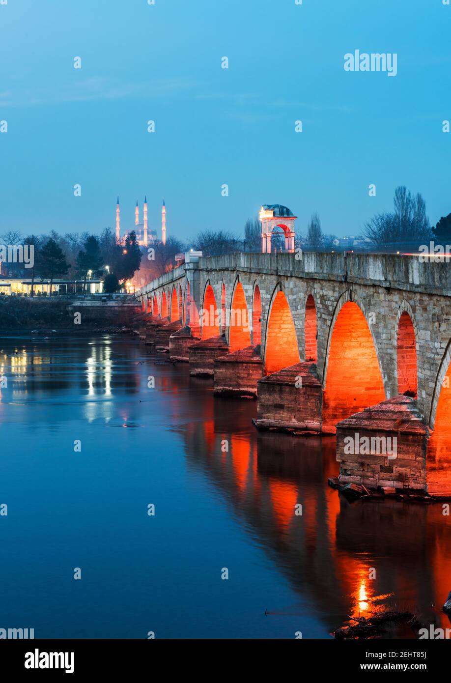 Meric river bridge hi-res stock photography and images - Alamy