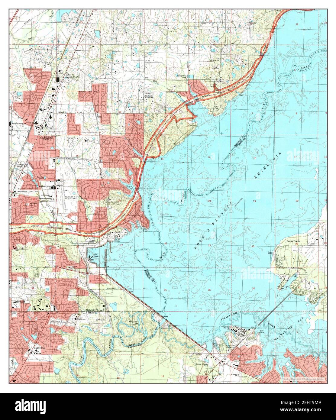Madison, Mississippi, map 1998, 1:24000, United States of America by ...