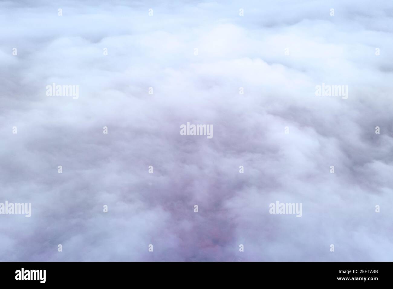 Art texture of the Light magenta misty rain clouds is the view from the ...