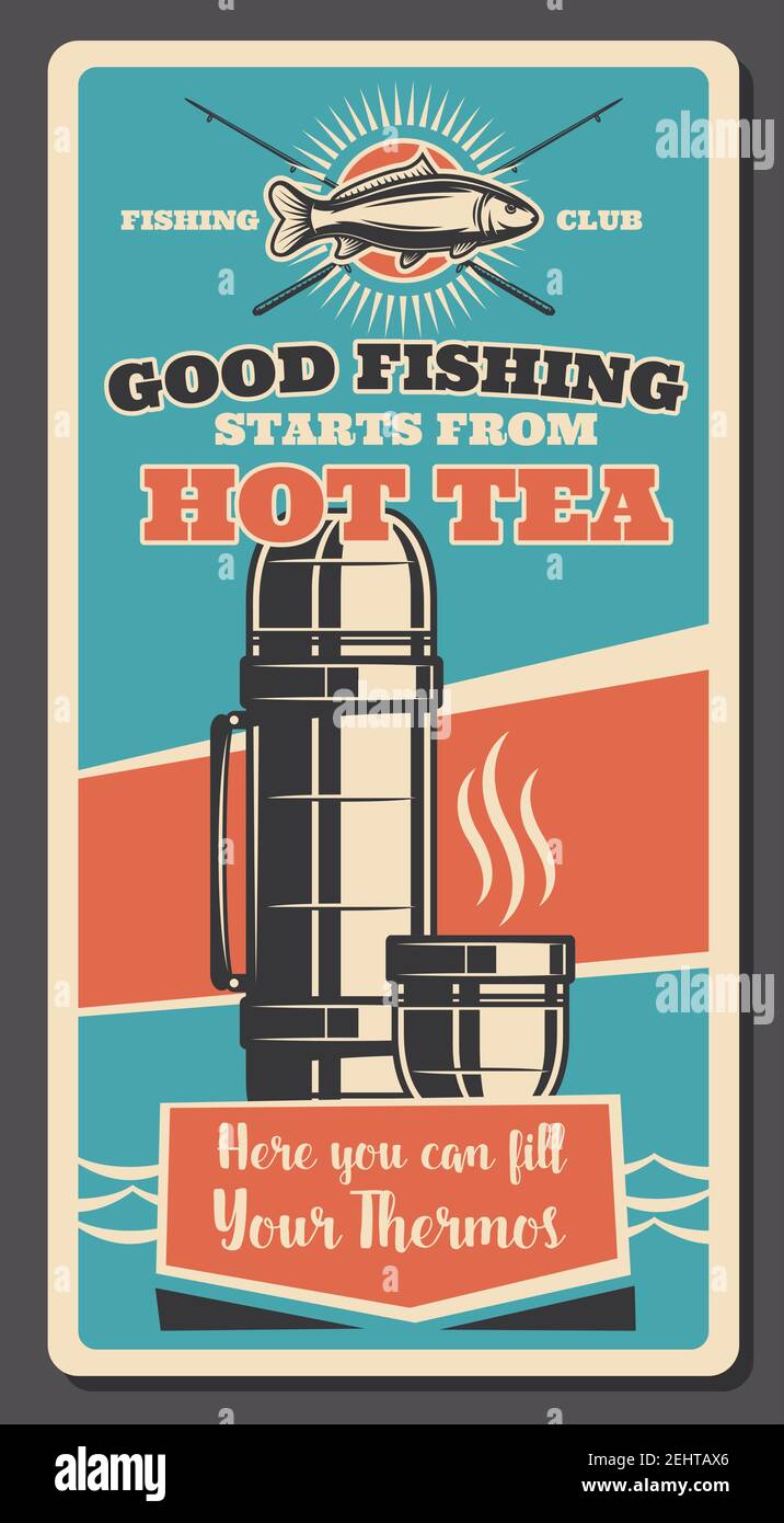 Thermos flask vintage Stock Vector Images - Alamy