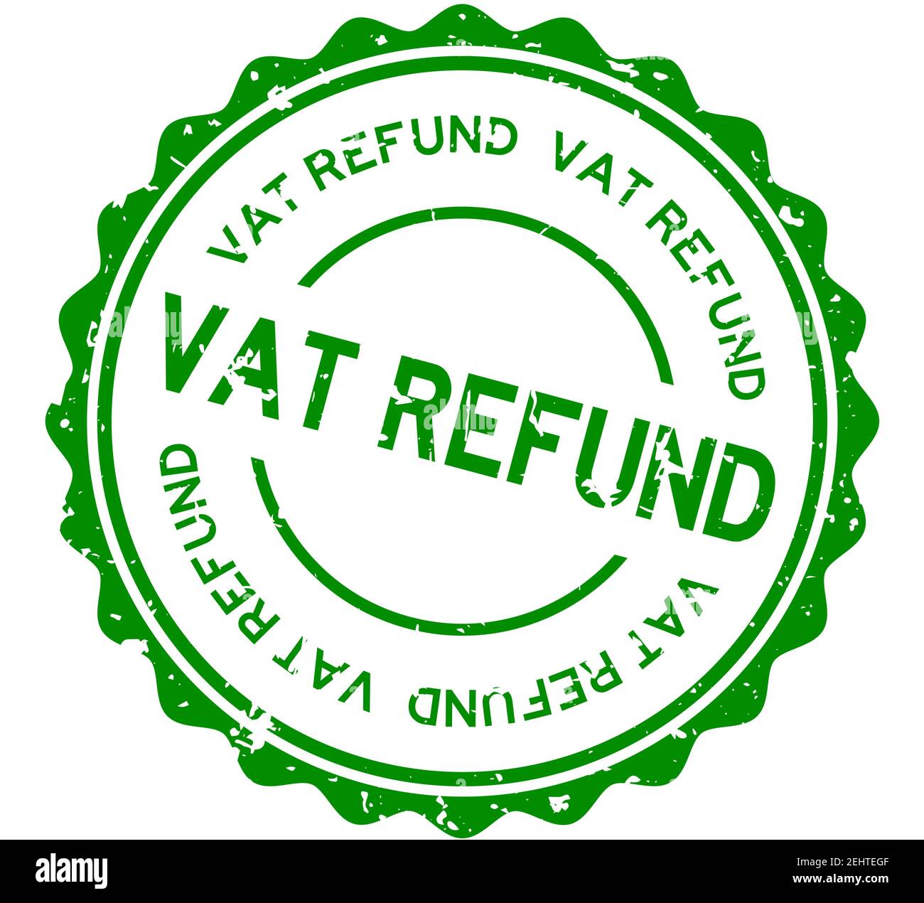 Vat refund stamp vector vectors hi-res stock photography and images - Alamy