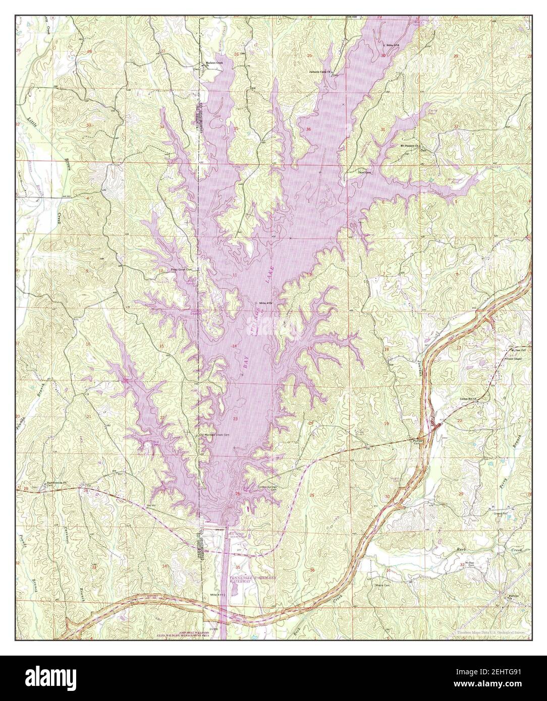 Paden SE, Mississippi, map 1992, 1:24000, United States of America by ...