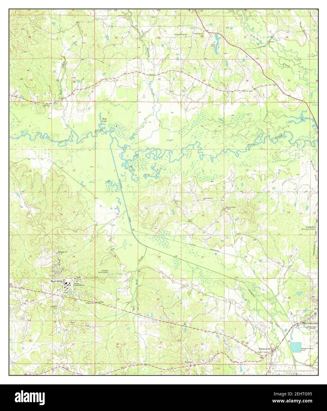Mississippi river maps cartography geography hi-res stock photography ...