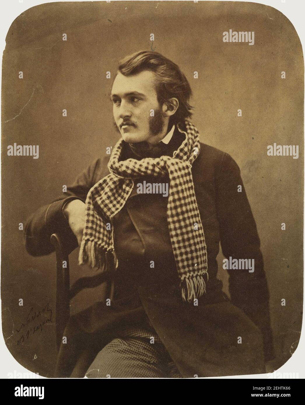 Paul Gustave Dore by Felix Nadar 1855-1859 Stock Photo - Alamy