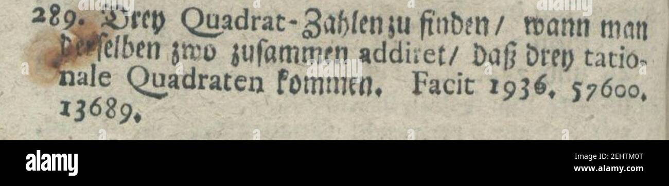 Paul Halcke Euler Brick Stock Photo - Alamy