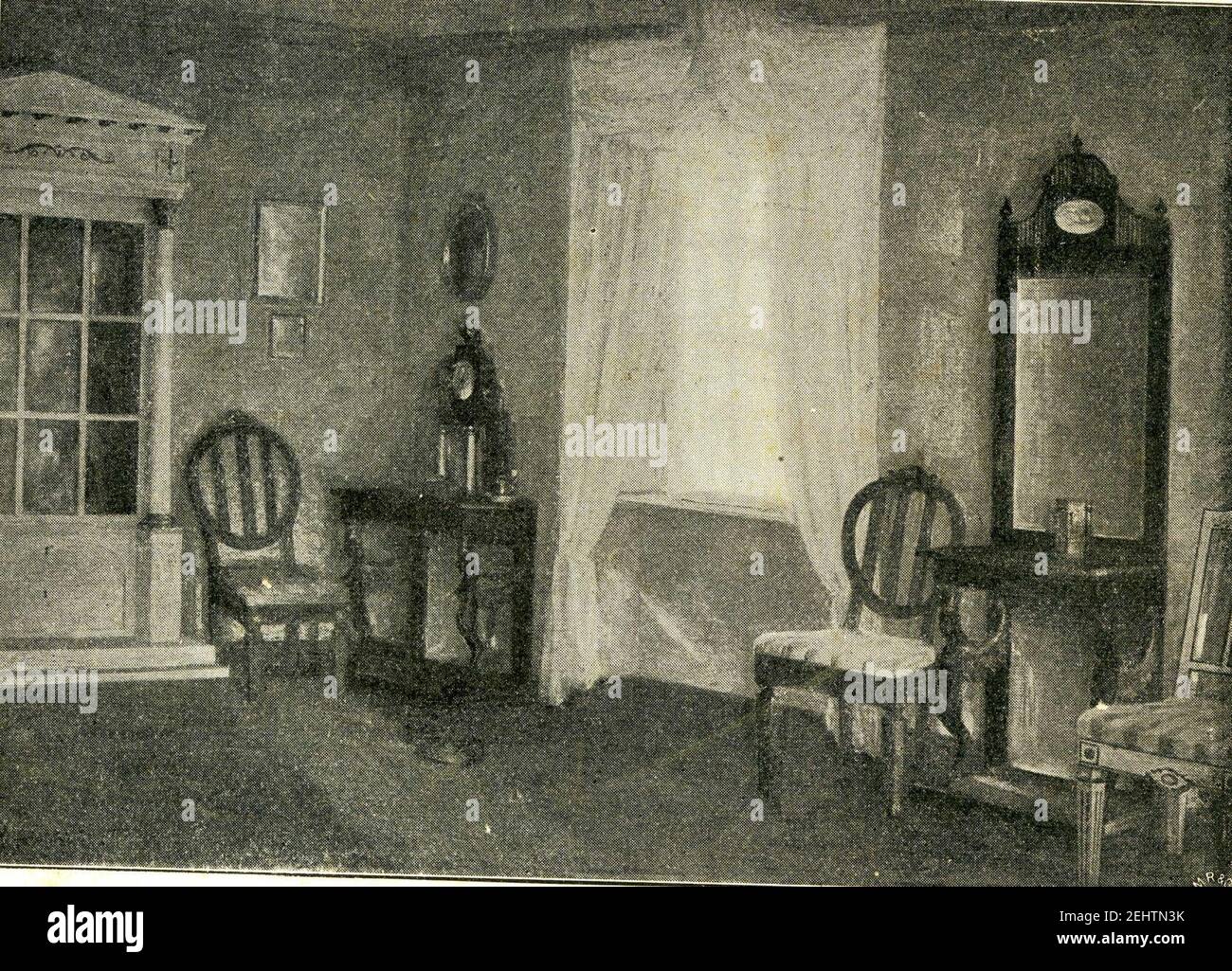 Paul Hoecker-Letzte Sonnenstrahlen-Hoeckerhaus Stock Photo - Alamy