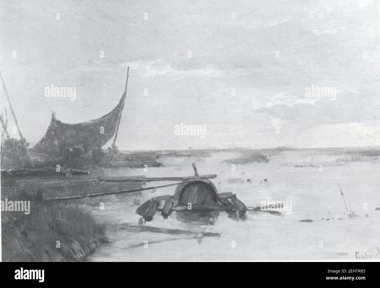 Paul Joseph Constantin Gabriël - De Kamper Veenderij Stock Photo - Alamy