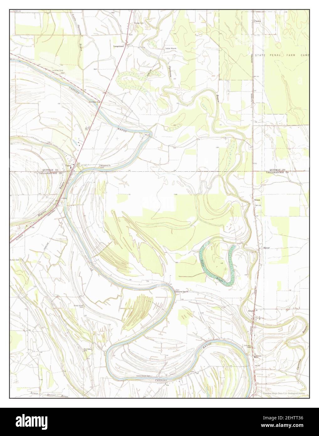 Vance, Mississippi, map 1967, 1:24000, United States of America by ...