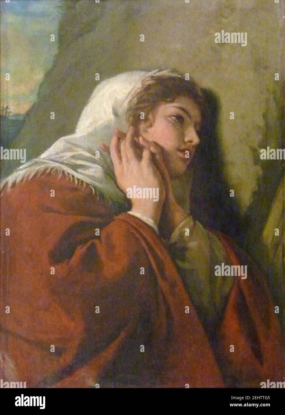 Paul Kießling - Maria Magdalena 1868 Stock Photo - Alamy