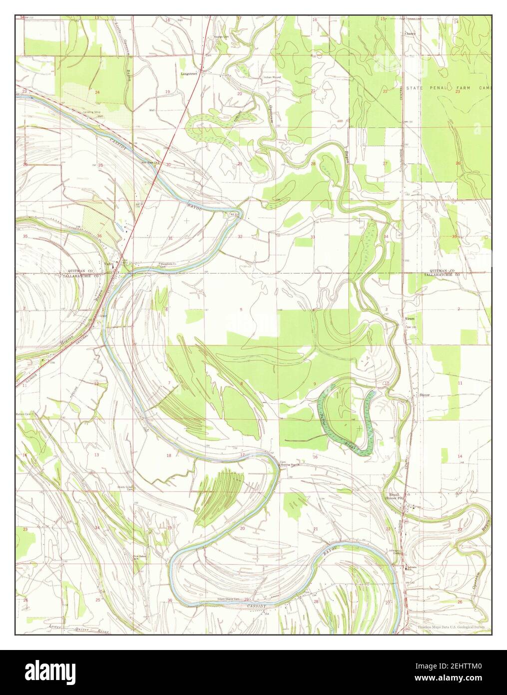 Vance, Mississippi, map 1967, 1:24000, United States of America by ...