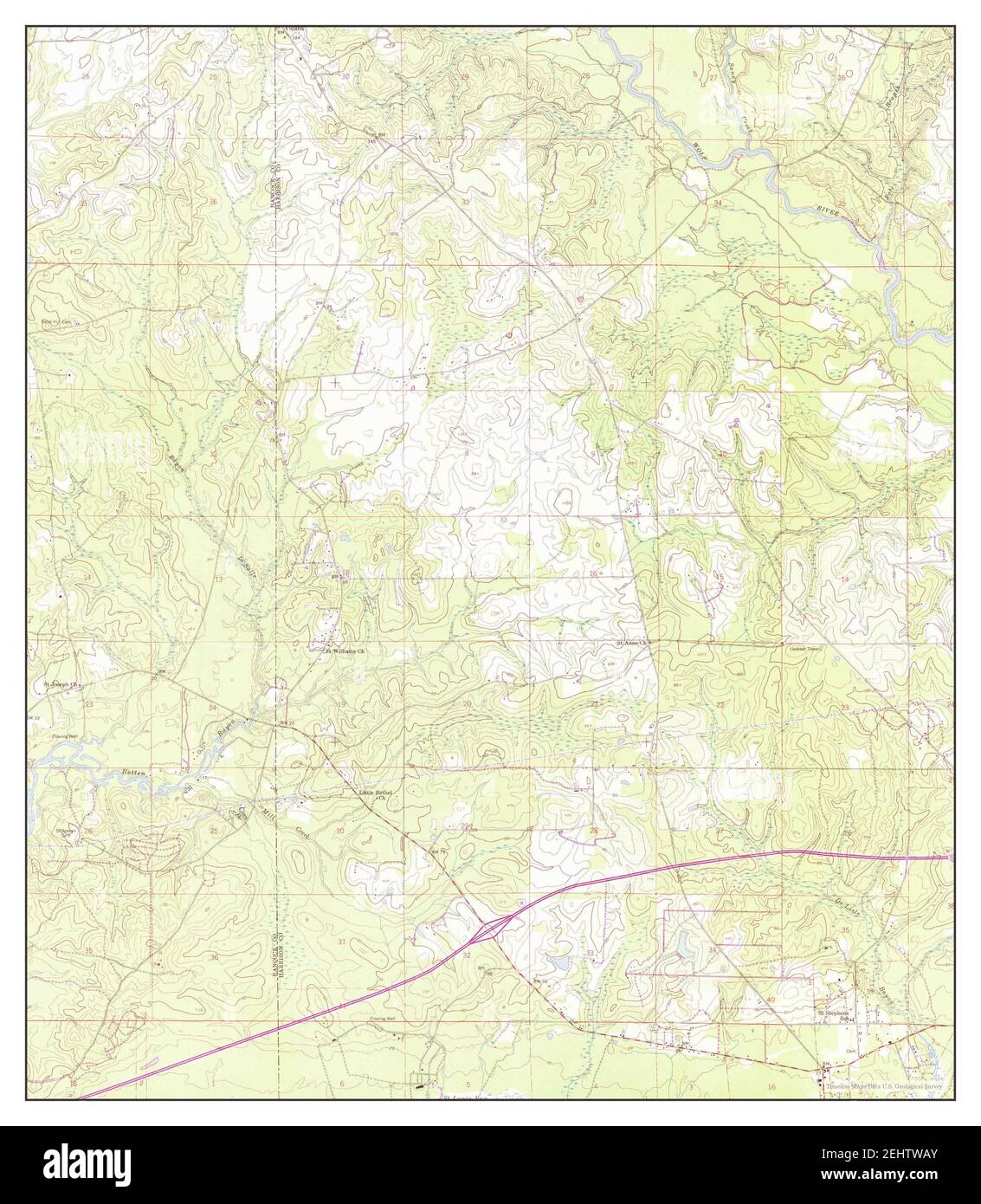 Map of vidalia hi-res stock photography and images - Alamy