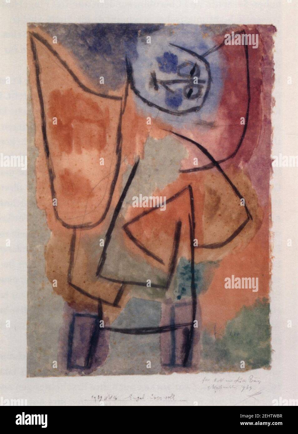 Paul Klee Engel, übervoll 1939 Stock Photo - Alamy