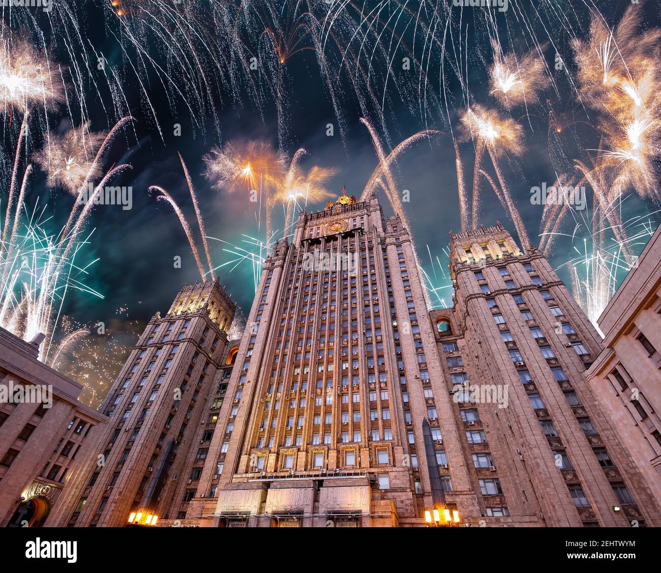 Ministry of Foreign Affairs of the Russian Federation and fireworks in ...