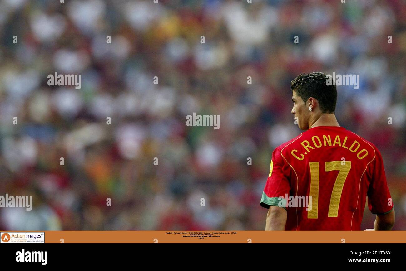 Cristiano ronaldo portugal 2004 greece hi-res stock photography and ...