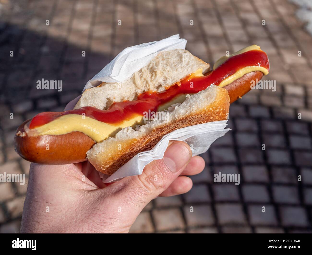 Bockwurst hi-res stock photography and images - Alamy