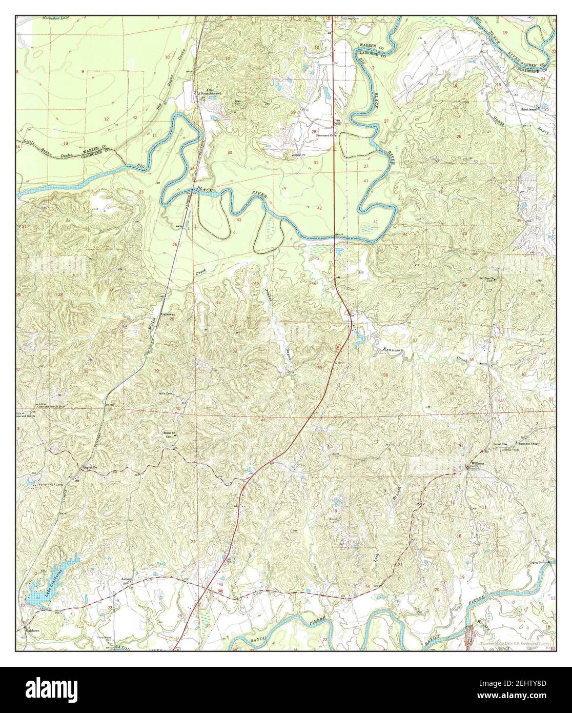 Willows, Mississippi, map 1963, 1:24000, United States of America by ...