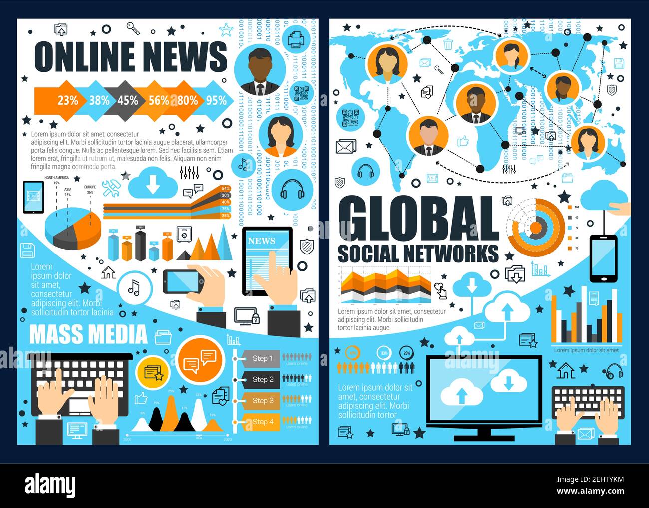 Vector online news and global social network. Mass media and innovation ...