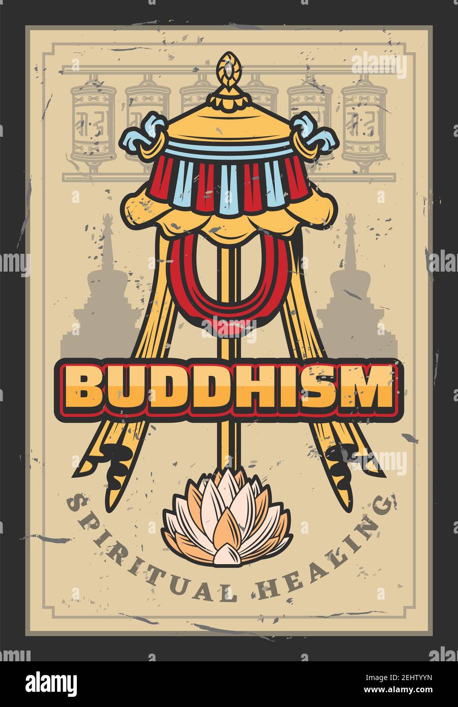 Dhwaja temple flag Stock Vector Images - Alamy